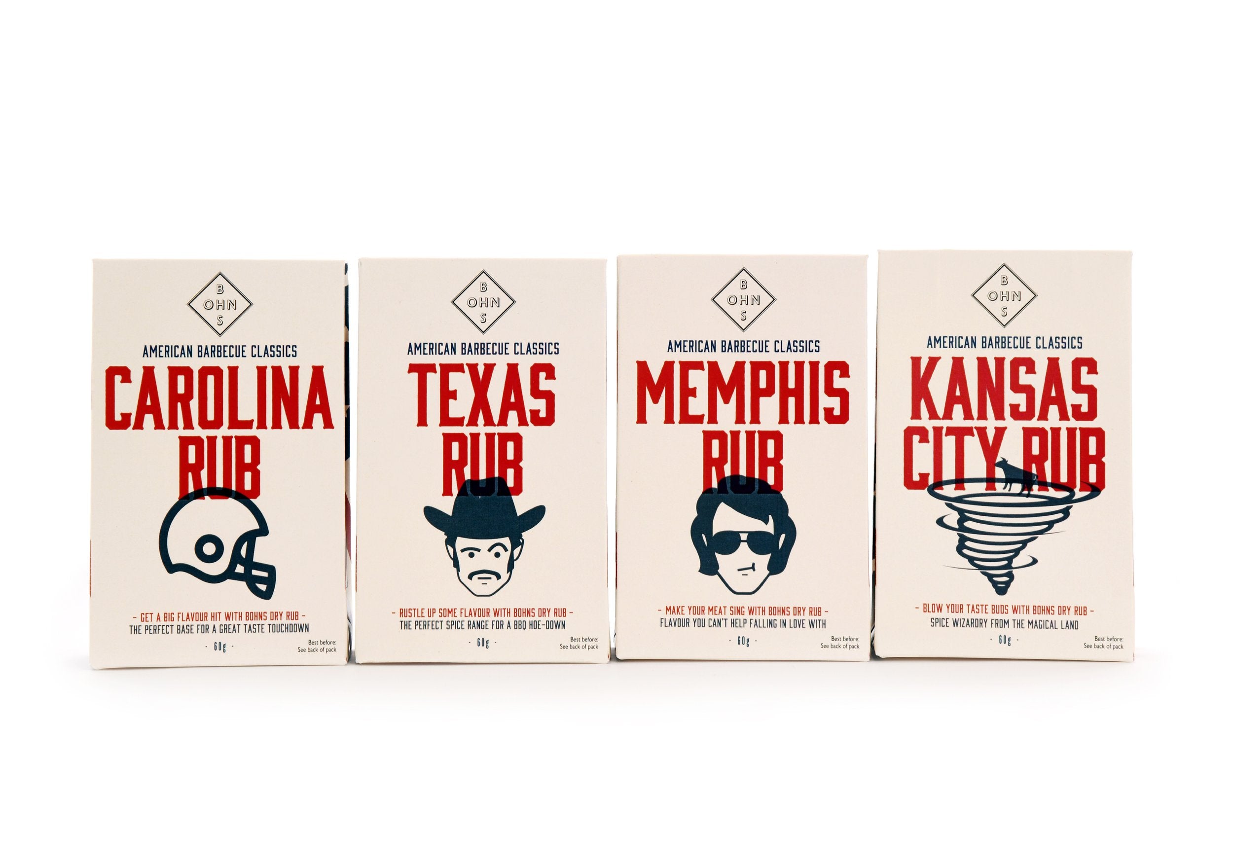 BOHNS Rubs & Seasonings - All American Spice Rub Collection - Farmfetch